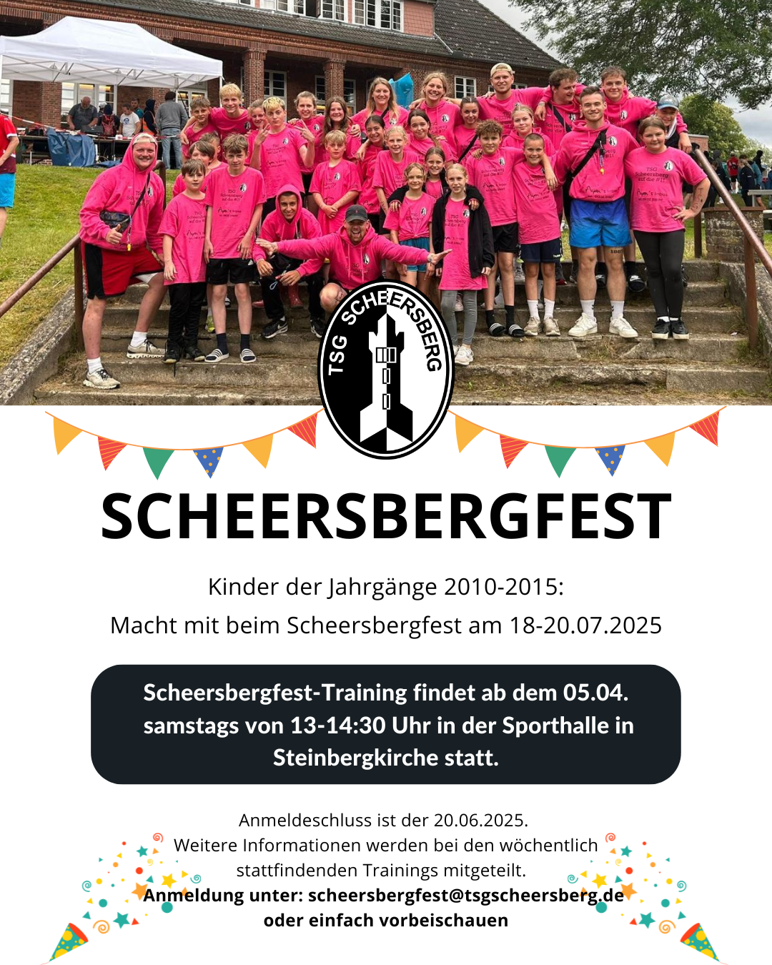 Scheersbergfest 2025 - TSG Scheersberg